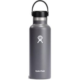 Hydro Flask Trinkflasche STANDARD FLEX CAP, TempShield™-Isolierung, grau