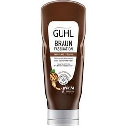 Guhl Haarpflege Conditioner Braun Faszination Farbglanz Spülung