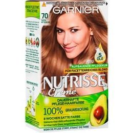 Garnier Haarfarben Nutrisse Creme Dauerhafte Pflege-Haarfarbe 93 Hellgoldblond