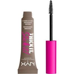 Nyx Cosmetics NYX Professional Makeup Augen Make-up Augenbrauen Thick It Stick It Brow Gel Mascara 01 Taupe