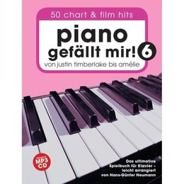 Bosworth Piano gefällt mir! 50 Chart und Film Hits - Band 6 mit CD.Bd.6 - Hans-Günther Heumann, Kartoniert (TB)