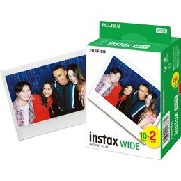 Fujifilm Sofortbildfilm »Instax WIDE Film«, 20 (Packung 2-St), weiß