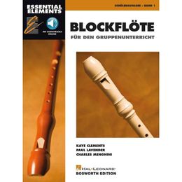 Bosworth Essential Elements für Blockflöte für den Gruppenunterricht - Buch 1,