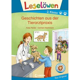 Loewe Verlag Leselöwen 2. Klasse - Geschichten aus der Tierarztpraxis - Katja Reider, Gebunden