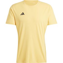 Adidas Performance Funktionsshirt, feuchtigkeitsabsorbierend, Logo-Brustprint, für Herren, orange, L
