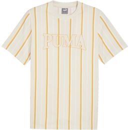 Puma® Squad T-Shirt, Rundhals, Logo, für Herren, beige, M