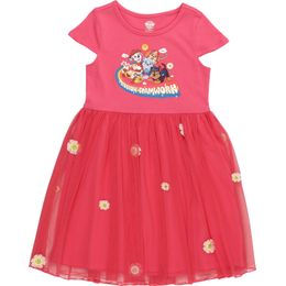 Manguun Shirtkleid, Baumwolle, Kurzarm, für Kinder, pink, 98