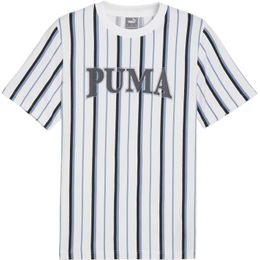 Puma® Squad T-Shirt, Logo-Print, für Herren, weiß, S