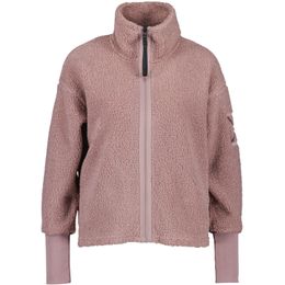 DIDRIKSONS 1913 DIDRIKSONS Fleecejacke "Alexa", Stehkragen, Logo-Stickerei, für Damen, rosa, 40