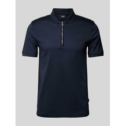 BOSS Slim Fit Poloshirt mit Label-Detail Modell 'Polston'