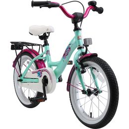 Kinderfahrrad Bikestar Fahrräder Gr. 24 cm, 16 Zoll (40,64 cm), grün Kinder Kinderfahrräder