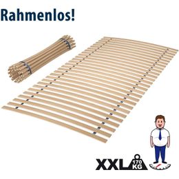 Rollrost »Basic Comfort in 90x200 cm und weiteren Größen erhältlich«, Jekatex, Kopfteil nicht verstellbar, Fußteil nicht verstellbar, Belastbar bis 170kg