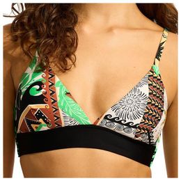 Seafolly - Women's Atlantis Banded Bralette - Bikini-Top Gr 34 schwarz