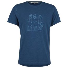 Chillaz - Alpaca Gang Bergfreunde - T-Shirt Gr S blau
