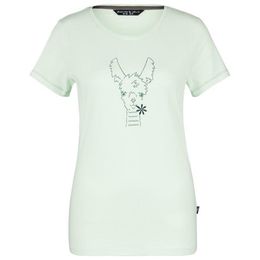 Chillaz - Women's Happy Alpaca Bergfreunde - T-Shirt Gr 32 weiß