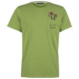 Chillaz - Pocket Friends Bergfreunde - T-Shirt Gr S grün