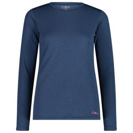 CMP - Women's Longsleeve T-Shirt - Funktionsshirt Gr 34 blau