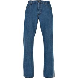 Urban Classics Bequeme Jeans Urban Classics Herren Organic Triangle Denim (1-tlg), blau