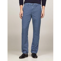 Tommy Hilfiger Chinohose DENTON POW CHECK GM, blau