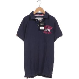 Superdry Herren Poloshirt, marineblau