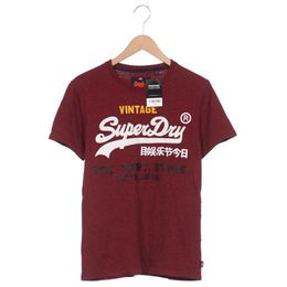 Superdry Herren T-Shirt, bordeaux