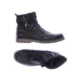 Tom Tailor Herren Stiefel, schwarz, Gr. 46