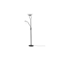 KHG LED Fluter 2-flammig &brvbar; braun &brvbar; Ma&szlig;e (cm): H: 180 &Oslash;: [32.0] &raquo; Sconto