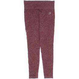 Gymshark Damen Stoffhose, bordeaux, Gr. 0