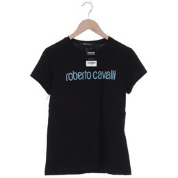 Roberto Cavalli Damen T-Shirt, schwarz, Gr. 42