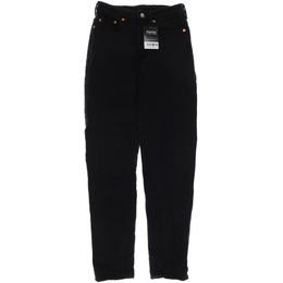 WEEKDAY Damen Jeans, schwarz, Gr. 26