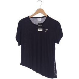 Gymshark Damen T-Shirt, schwarz, Gr. 38