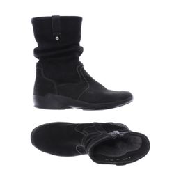 Wolky Damen Stiefel, schwarz