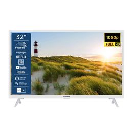 Telefunken XF32SN550S-W 32 Zoll Fernseher / Smart TV (Full HD, HDR, Triple-Tuner) - Inkl. 6 Monate H