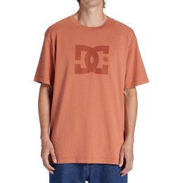DC Shoes T-Shirt »DC Star Pigment Dye« Auburn Enzyme Wash XS XS Material: Baumwoll-Jersey [200 g/m2]