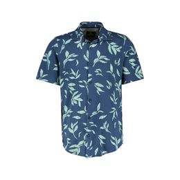 Lerros Kurzarmhemd &raquo;Kurzarmhemd mit floralem Print&laquo; STORM BLUE 6XL - Normalgr&ouml;&szlig;en Normalgr&ouml;&szlig;en 6XL Florales Kurzarmhemd