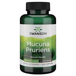 Swanson Health Products Swanson Mucuna Purients, 350mg (15% L-DOPA), 200 Kapseln []