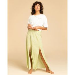 Billabong Maxirock »Peachy Keen« Moss Meadow XL XL Stoff: Viskose-Stoff