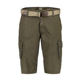 Lerros Bermudas »Cargobermuda mit Gürtel« AGED OLIVE 6XL - extraweit extraweit 6XL Bermuda im Cargostyle