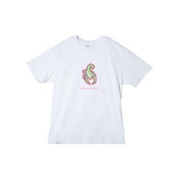 Quiksilver T-Shirt &raquo;Snyc Graphic&laquo; White XS XS Stoff: Baumwollstoff