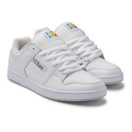 DC Shoes Skateschuh »Manteca 4 Rave« White 12(46) 12(46) Stoff: Obermaterial aus Leder