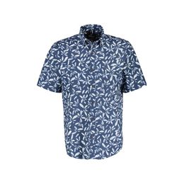 Lerros Kurzarmhemd &raquo;Kurzarmhemd mit Alloverprint&laquo; STORM BLUE 3XL - extraweit extraweit 3XL Floraler Alloverprint