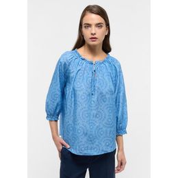 Eterna Longbluse »LOOSE FIT« smaragd 42 42 Dreiviertel-Arm