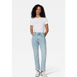 Mavi Straight-Jeans NEW YORK gerde Form, blau