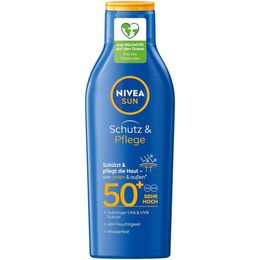 Nivea Sonnenschutzmilch Schutz & Pflege Sonnenmilch LSF 50+ (200 ml)