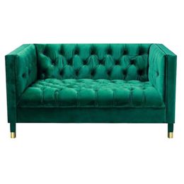 JVmoebel 2-Sitzer Wohnzimmer Luxus Polster Stoff Sofa Zweisitzer Couch Luxus Einrichtung