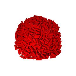 Lego® Spielbausteine Lego® 1x4 Steine Hochsteine Rot