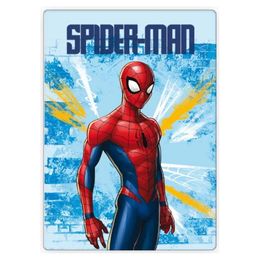 MARVEL Kinderdecke Spider-Man Fleecedecke Superhelden Warm Kuscheldecke 100 x 140cm