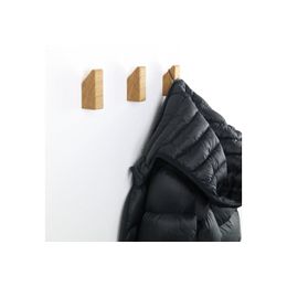 Woodkopf Wandhaken Kleiderhaken Set EMIL aus Holz