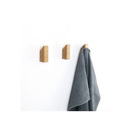 Woodkopf Wandhaken Kleiderhaken Set EMIL aus Holz