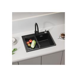CECIPA pro Granitspüle Küchenspüle 60*45